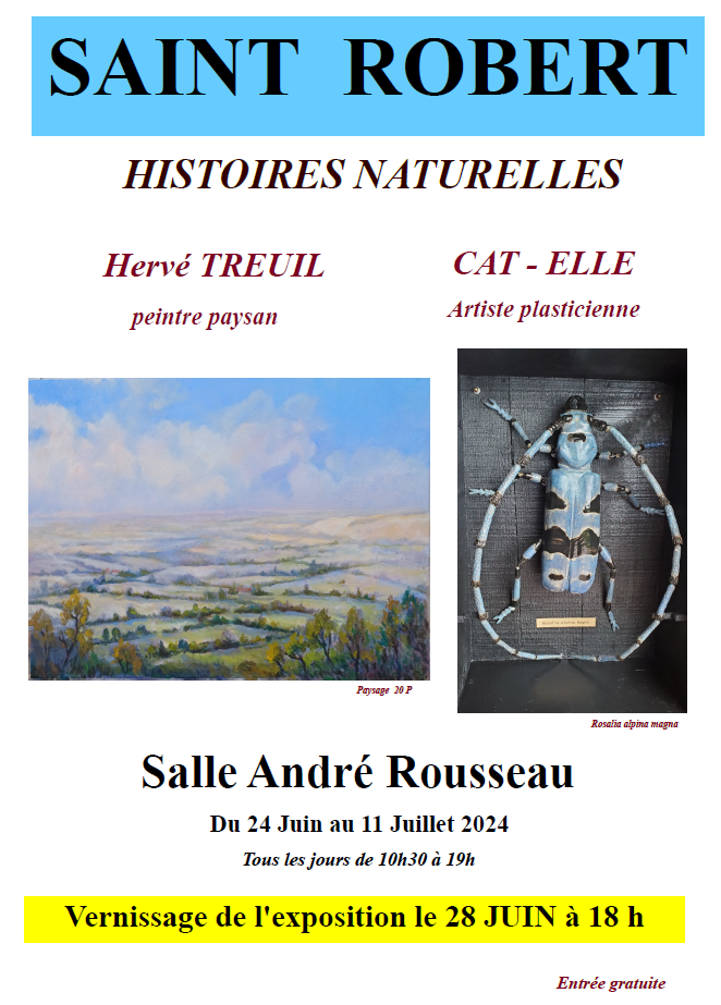 EXPOSITIONS - SALLE ANDRE ROUSSEAU - Saintrobert.fr - Site de la ...